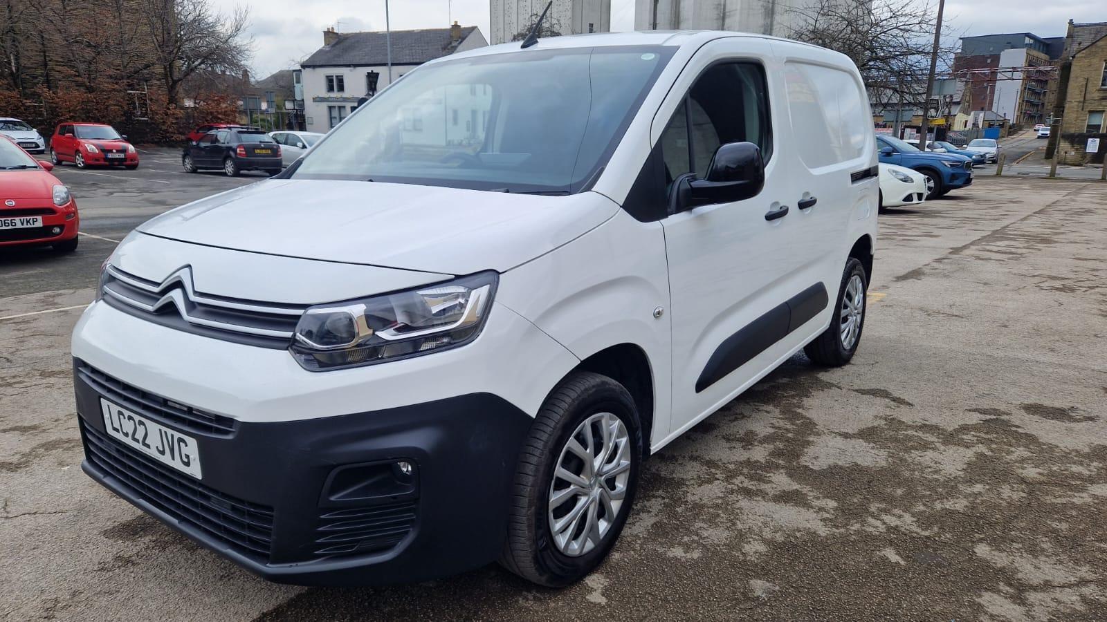 2022 / 22 PLATE CIT BERLINGO 1.5 BlueHDi 1000Kg Enterprise Pro 6 SPD NO ...