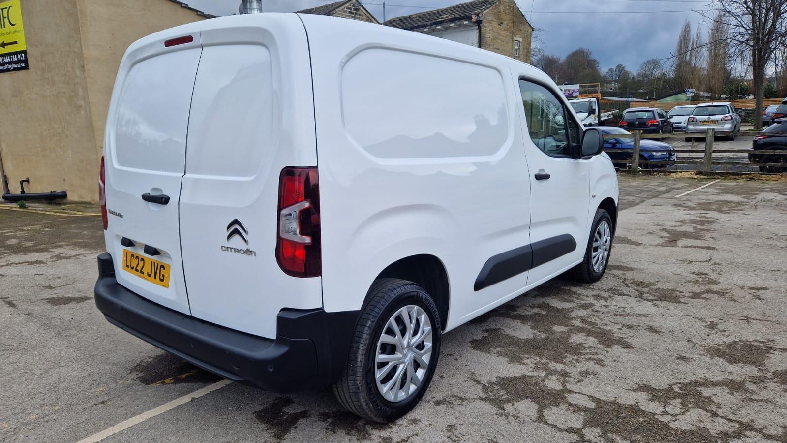 2022 / 22 PLATE CIT BERLINGO 1.5 BlueHDi 1000Kg Enterprise Pro 6 SPD NO ...