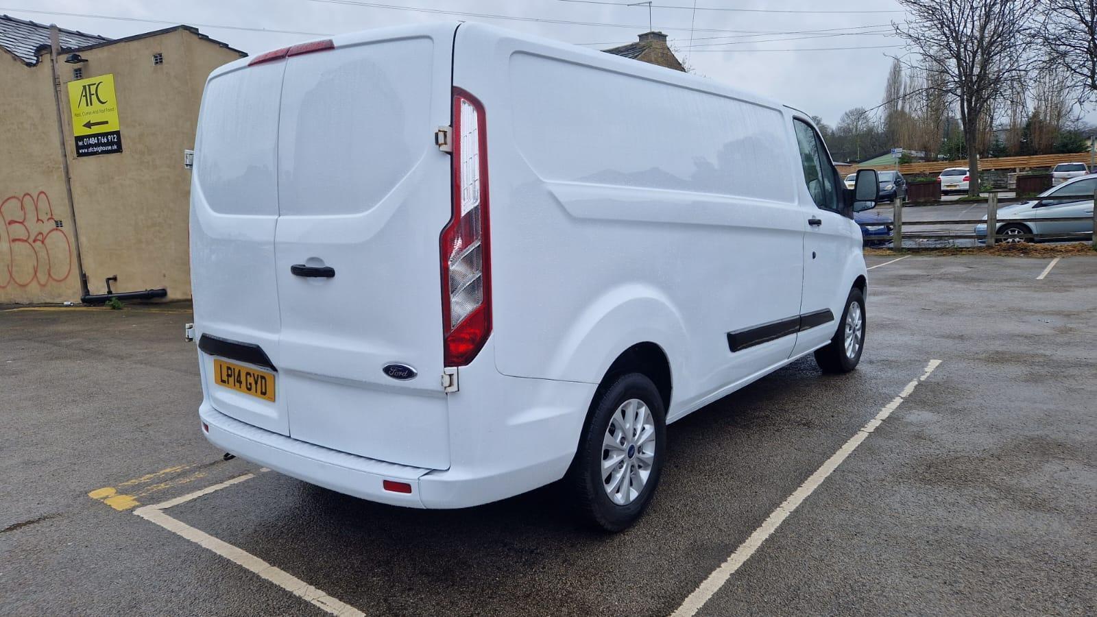 2014 / 14 Plate TRANSIT CUSTOM LWB VAN 2.2 TDCi 270 NO VAT | S&B MOT ...