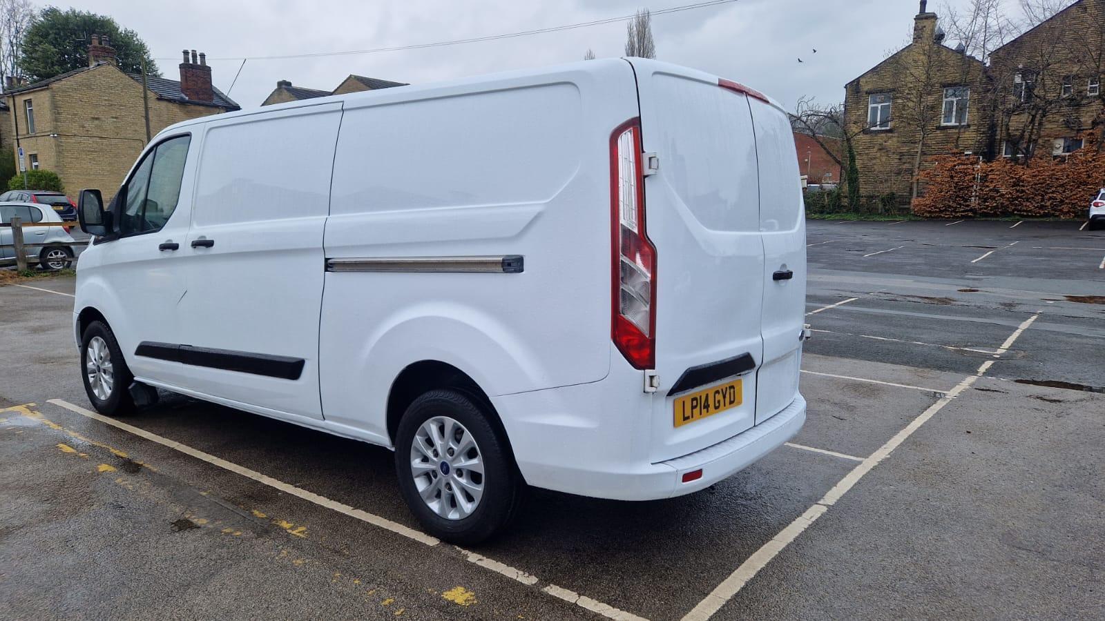 2014 / 14 Plate TRANSIT CUSTOM LWB VAN 2.2 TDCi 270 NO VAT | S&B Cars ...
