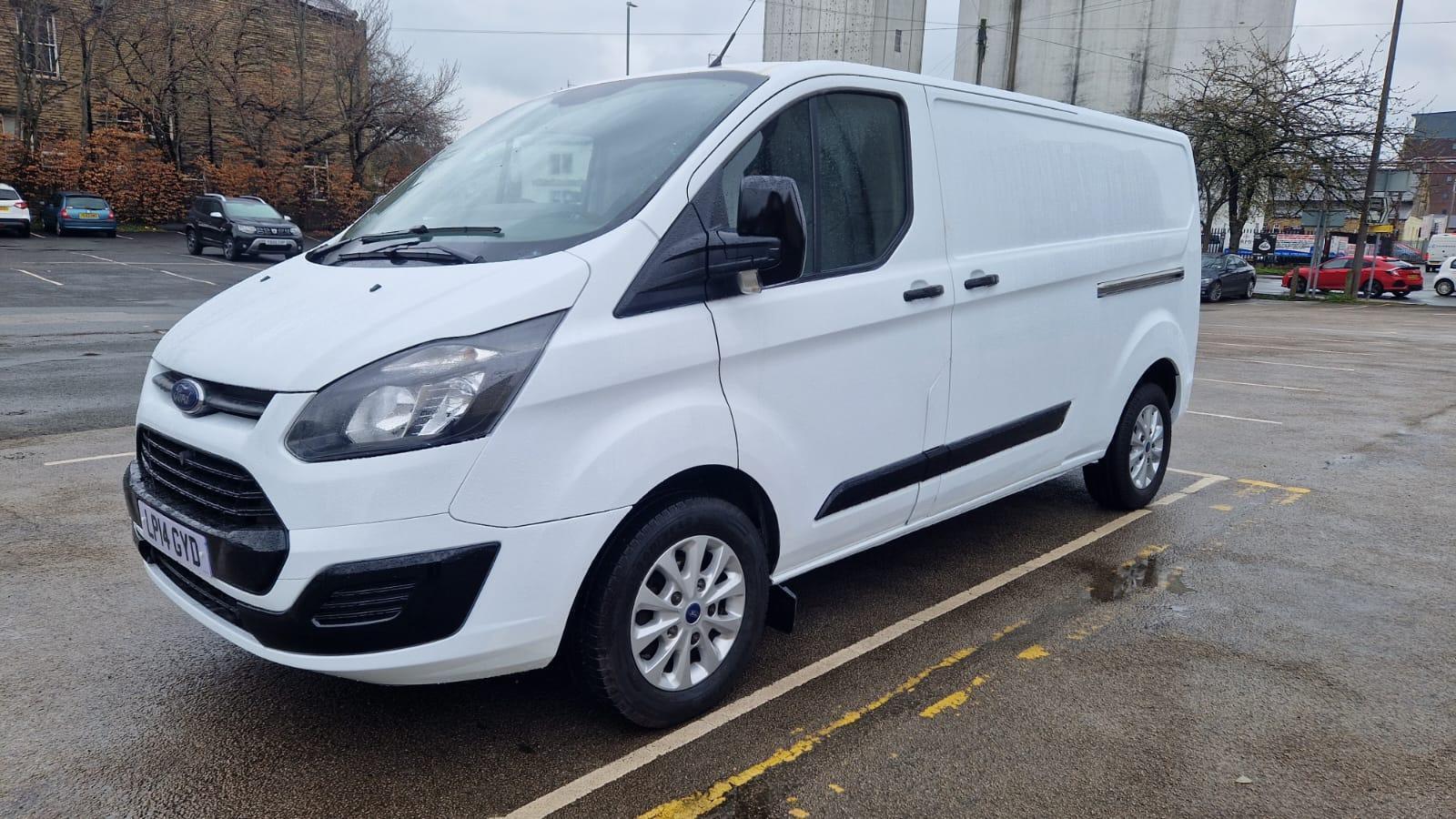 2014 / 14 Plate TRANSIT CUSTOM LWB VAN 2.2 TDCi 270 NO VAT | S&B Cars ...